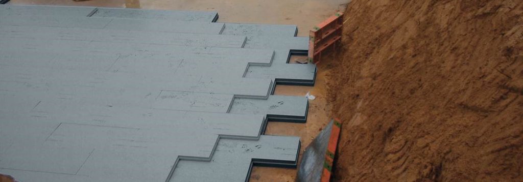 Floor/ foundation slab (load-bearing insulation foundation slab ...